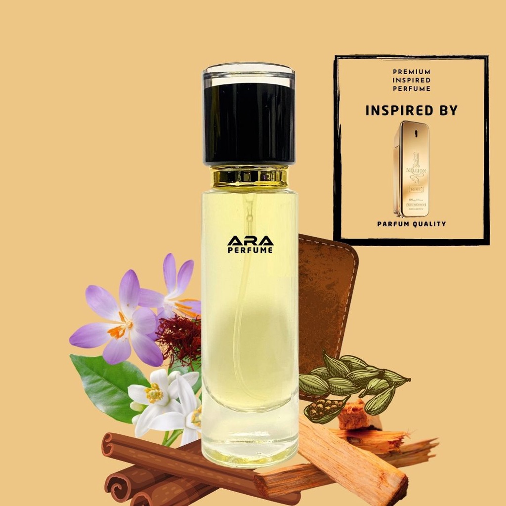 Ara Perfume Inspired 1 MlLLl0N lNT3NSE Pati Perfume Men Perfume Gred Parfum EDP Long Lasting ...