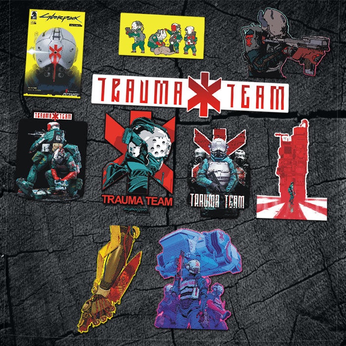 Cyberpunk 2077 Night City TT Trauma Team Combat Medical Team logo ...