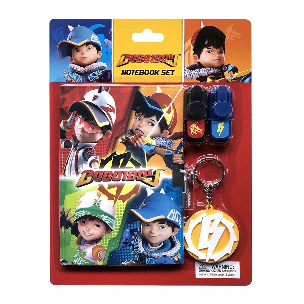 Boboiboy Friends Notebook Set (8387) | Shopee Singapore