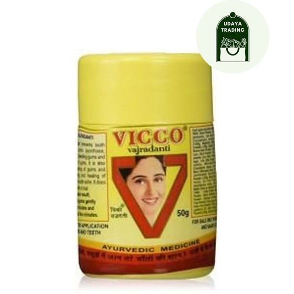 Vicco Vajradanti Ayurvedic Tooth Powder 50g | Shopee Singapore