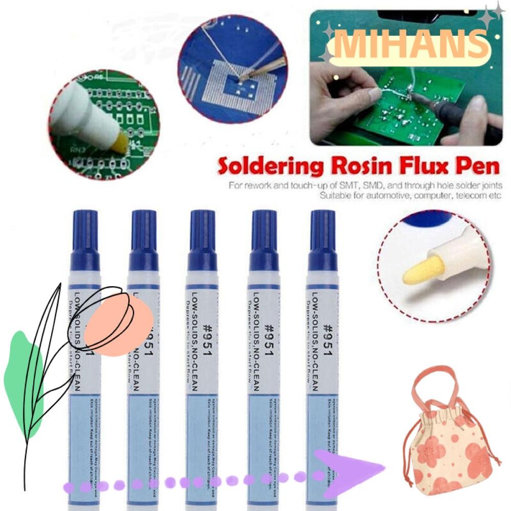 MIH 2Pcs 951 Soldering Pen, Low Solids No Clean PCB Welding/flux Pen ...