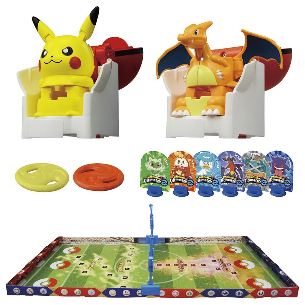 Takara Tomy Pocket Monsters Pokémon Ultimatch 01 Pikachu vs Charizard ...