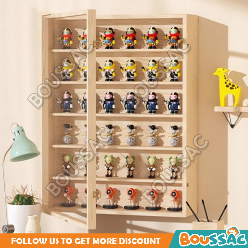 BOUSSAC BOUSSAC[Customizable]Solid Wood Blind Box Display Cabinet ...