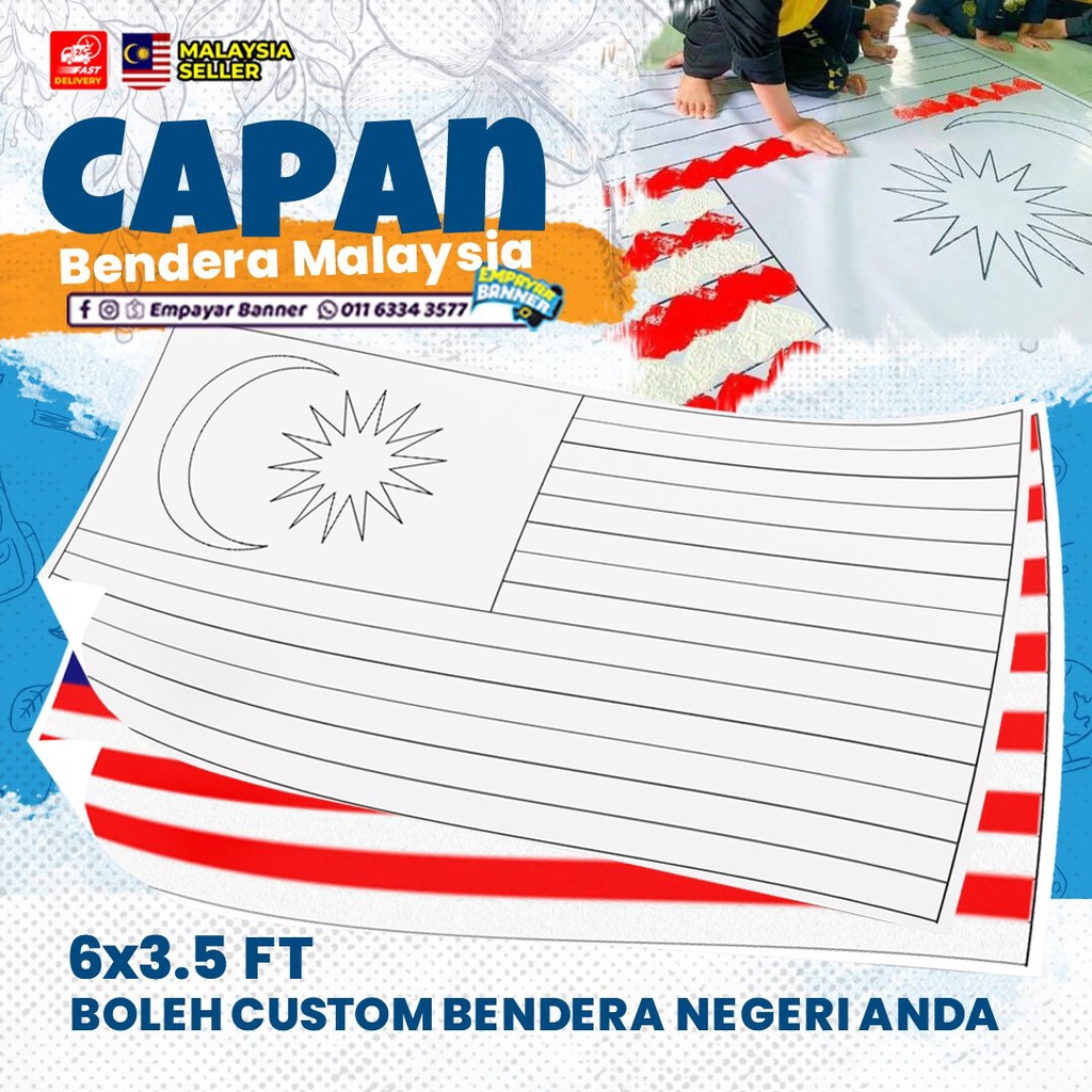 CAPAN BENDERA / WARNA BENDERA / BANNER BENDERABENDERA / MERDEKA / JALUR ...