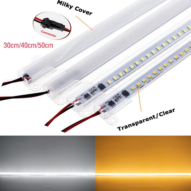 Glowingbubbles AC220V LED Bar Light High Brightness 2835 LED Clip 30cm ...