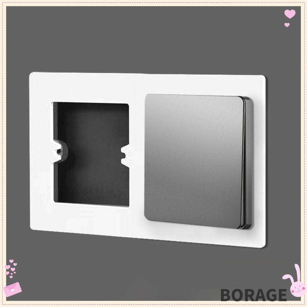 BORAG Switch Socket Panel, Universal Plastic Wall Panels, Switch Cover ...