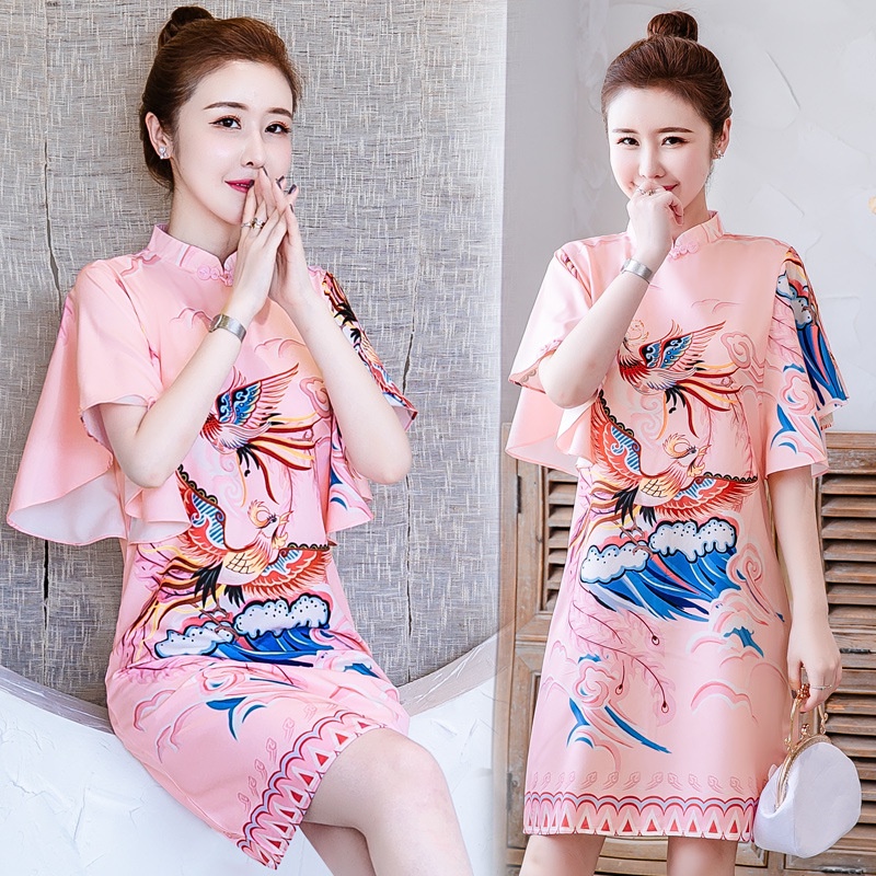 chinese new year clothes for women Women Cheongsam Dress 新年旗袍 Chinese ...