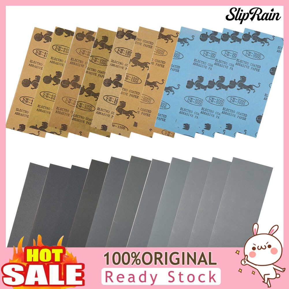 [SALI] Wet Dry Sandpaper Sheets 400/600/800/1000/1200/1500/2000/2500 ...