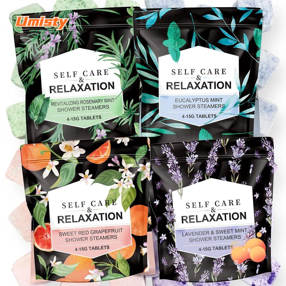 UMISTY 4 Tablets/Pack Swear Shower Steamers Gift Set, Improve ...
