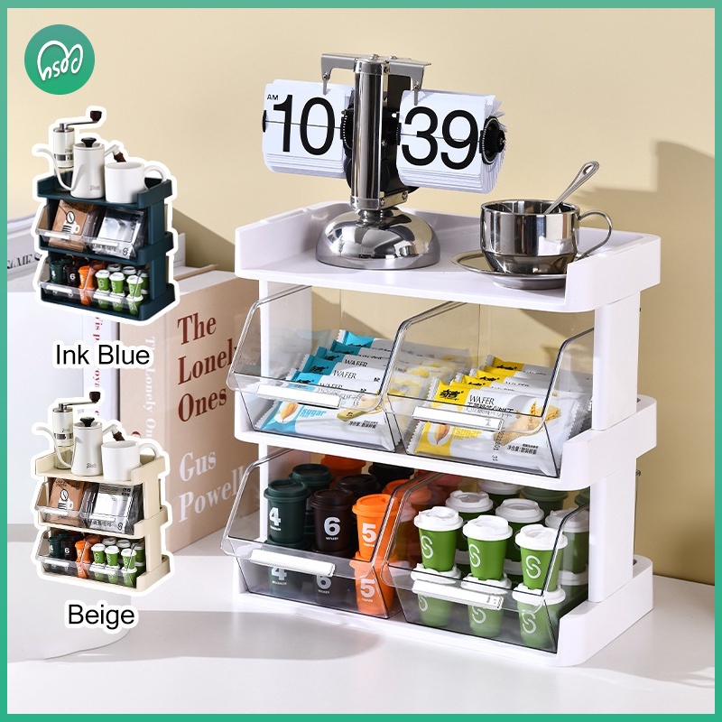 Desktop tea bag sorting rack | Coffee Capsule Storage Box | Multi ...