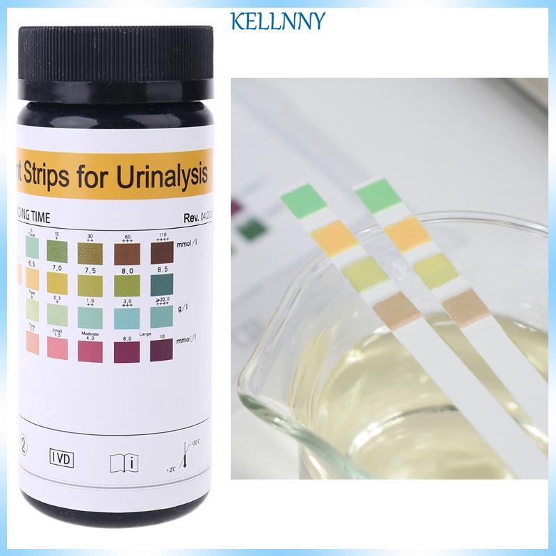 Kellnny Accuracy Urinalysis Test Strips Analyzing Glucose pH Protein ...