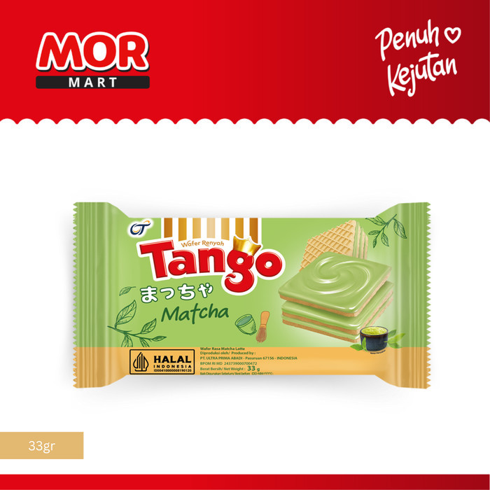 Tango Wafer Premium Matcha Flavor 33gr | Shopee Singapore