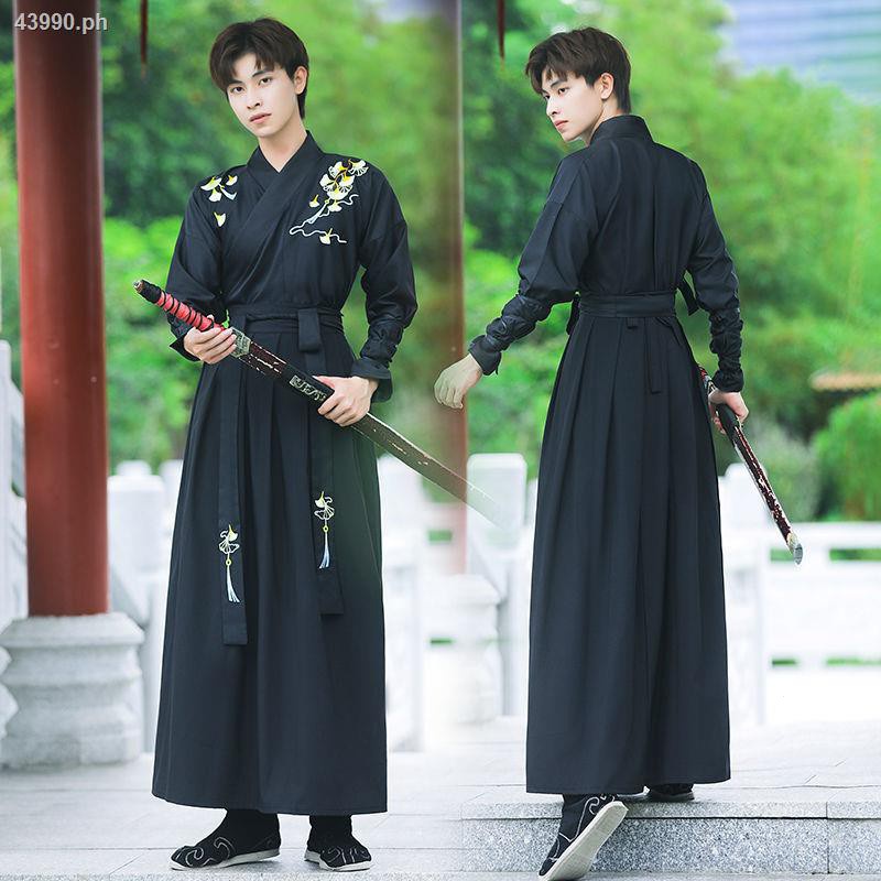 Hanfu male ancient style martial arts swordsman men s autumn plus size ...