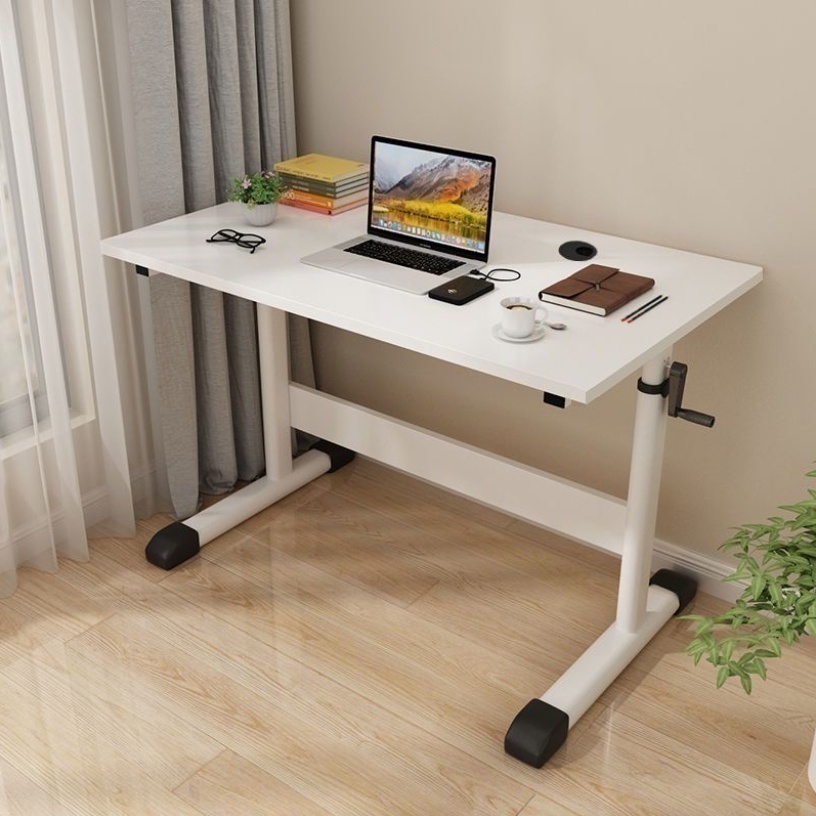 Height Adjustable Table Standing Desk Study Table Home Office Table ...