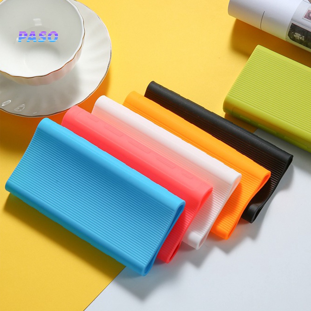 PASO_Full Protective Case Anti-slip Protective Silicone Power Bank ...