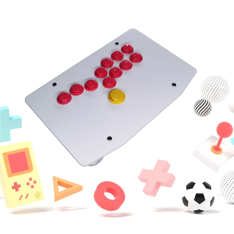 moon4 Hitbox Arcade Keyboard Joystick Fight Stick Controller For PC ...