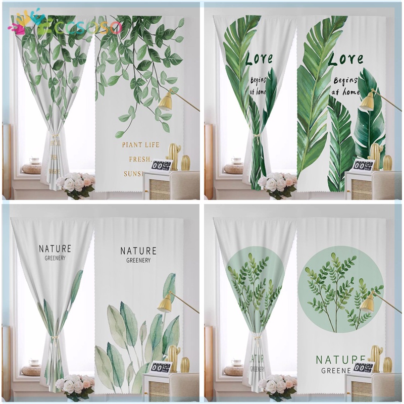 Simple Self-adhesive Blackout Cloth Bay Windows Curtain for Bedroom ...