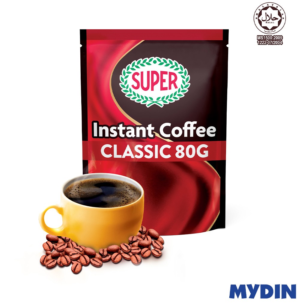 Super Classic Instant Coffee (80g) | Shopee Singapore