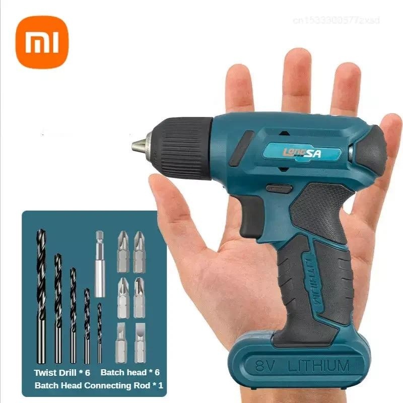 For Xiaomi 8V Brushless Electric Drill Hand Mini Cordless Impact Drills ...