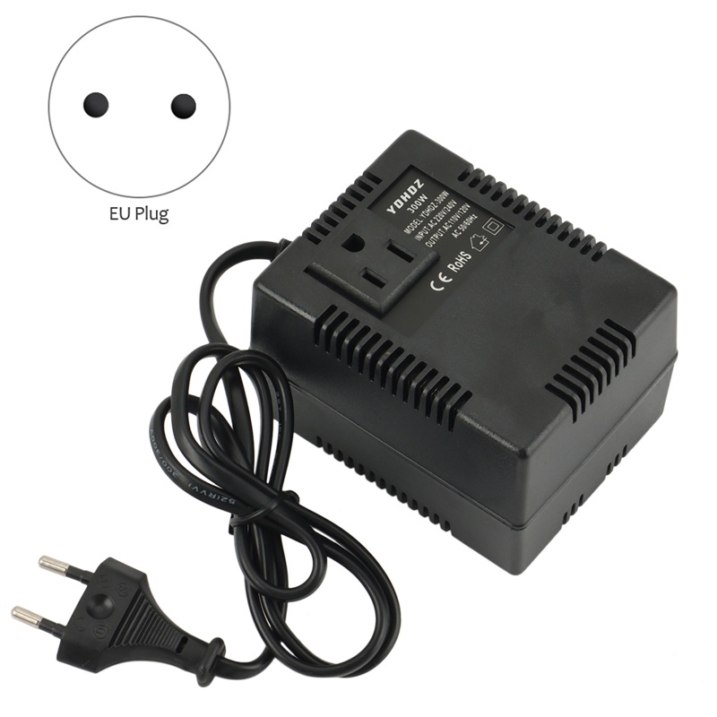 Power Converter 220 To 110 Simran AC-300 Step Up/Down Voltage Converter ...