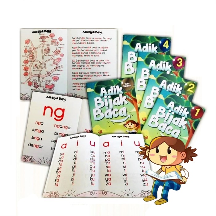 (5 Books Value Buy) Malay Language Reading Book School Education ...