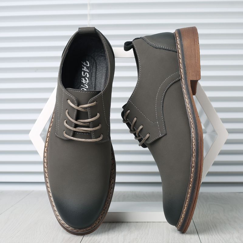 Men Men Shoes Trendy Shoes Korean Version All-Match Breathable British ...