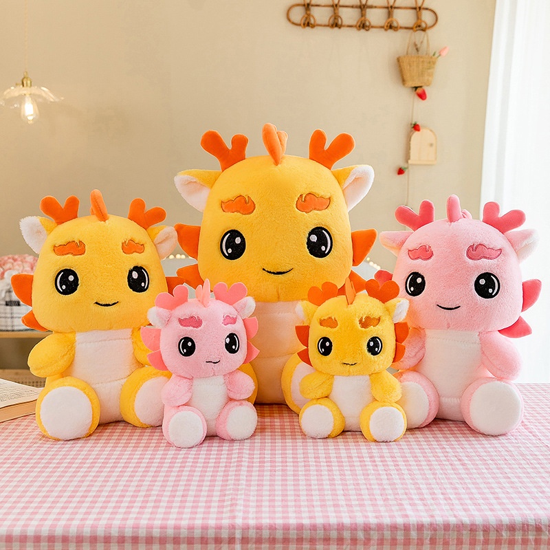 2024 Year of the Dragon Mascot Auspicious Dragon Doll Plush Toy Ragdoll ...