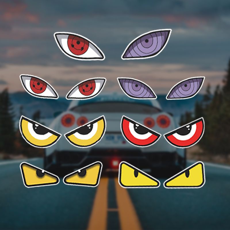 MATA MATAHARI Cartoon Eyes Stickers/Stickers Logos Devil's Eye Emblems ...