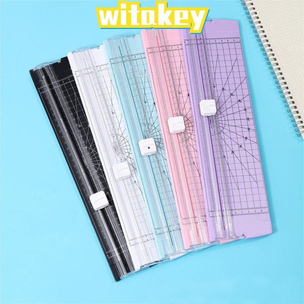 WITAKEY A4 Paper Cutting Guillotine, with Pull-out Ruler Manual A4 ...