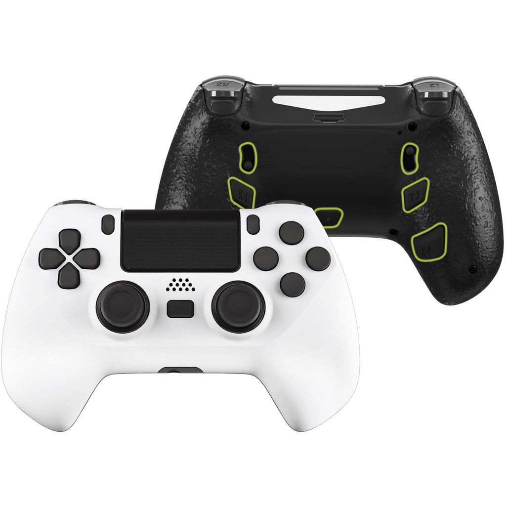 eXtremeRate Unique Pure Color Replacement Shell DTC Designed for PS4 ...