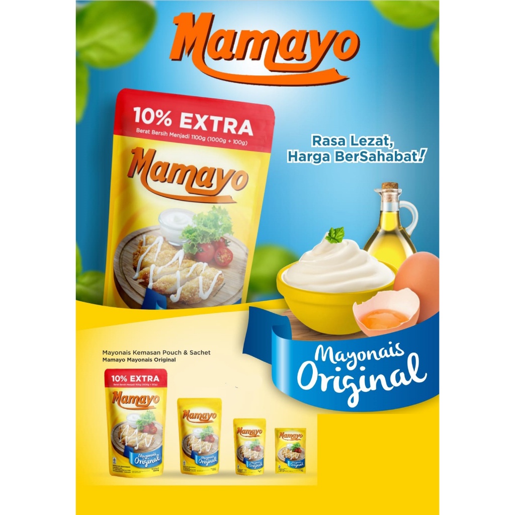Mamayo Mayonnaise Sauce Not Maestro 1 kg Extra Bonus 10% Mayonnaise 1 ...