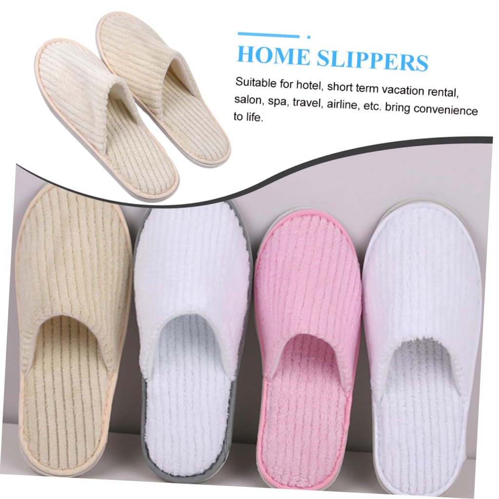 Disposable Slippers Hotel Travel Slipper Sanitary Party Home Guest Use ...
