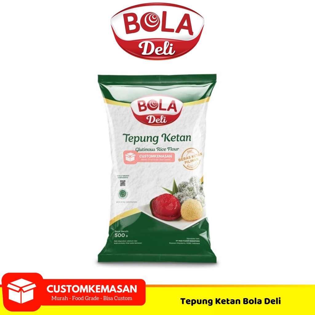 PUTIH Deli Ball Sticky Flour / Sticky Rice Flour / White Sticky Rice ...