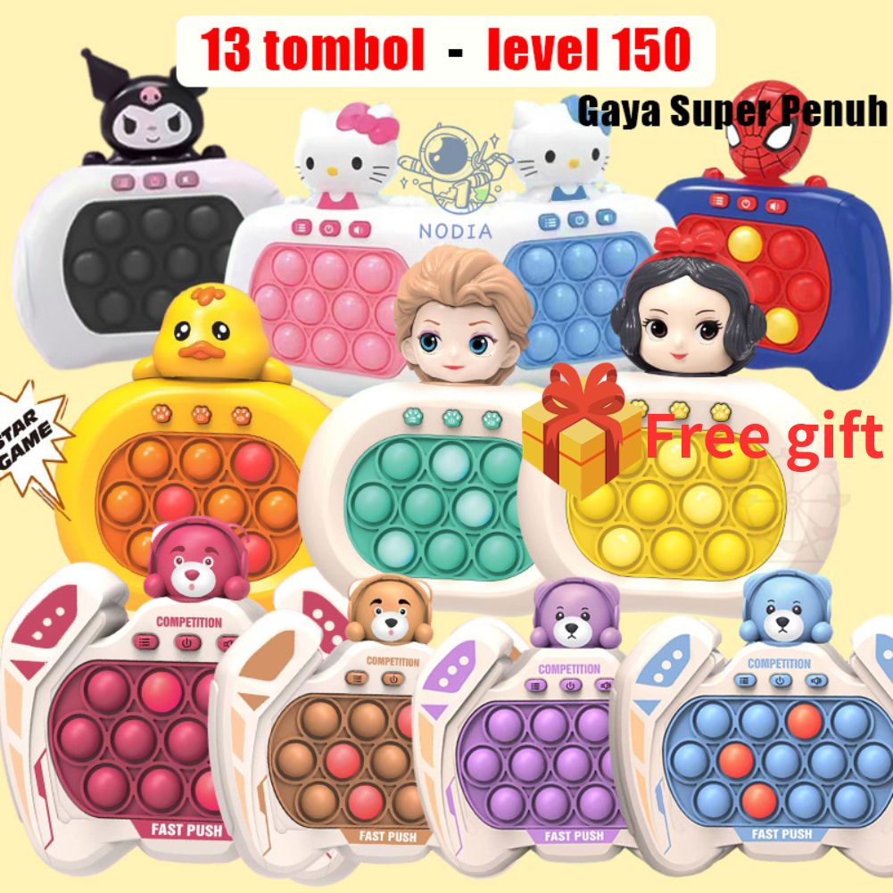 buy 1 get 1 free gift Pop It Game Machine Sanrio The Light-Up Pattern ...