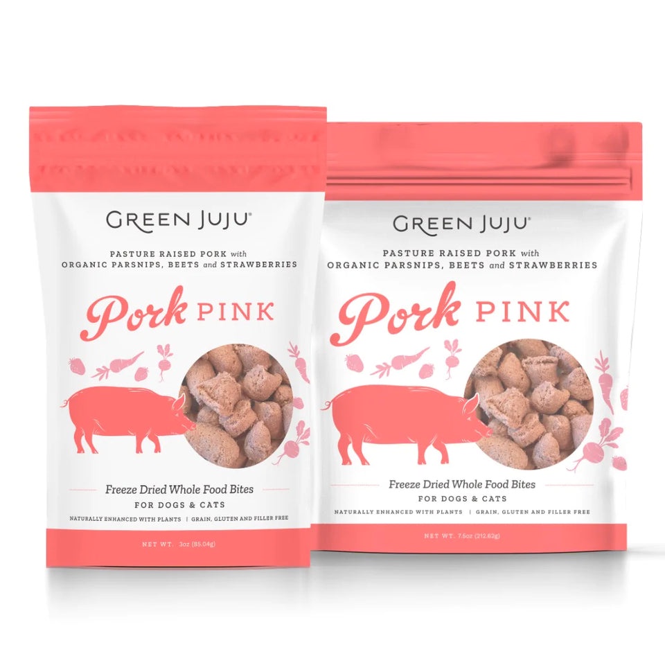 [BACK IN STOCK] Green Juju Whole Food Bites Freeze Dried Toppers - Pork ...