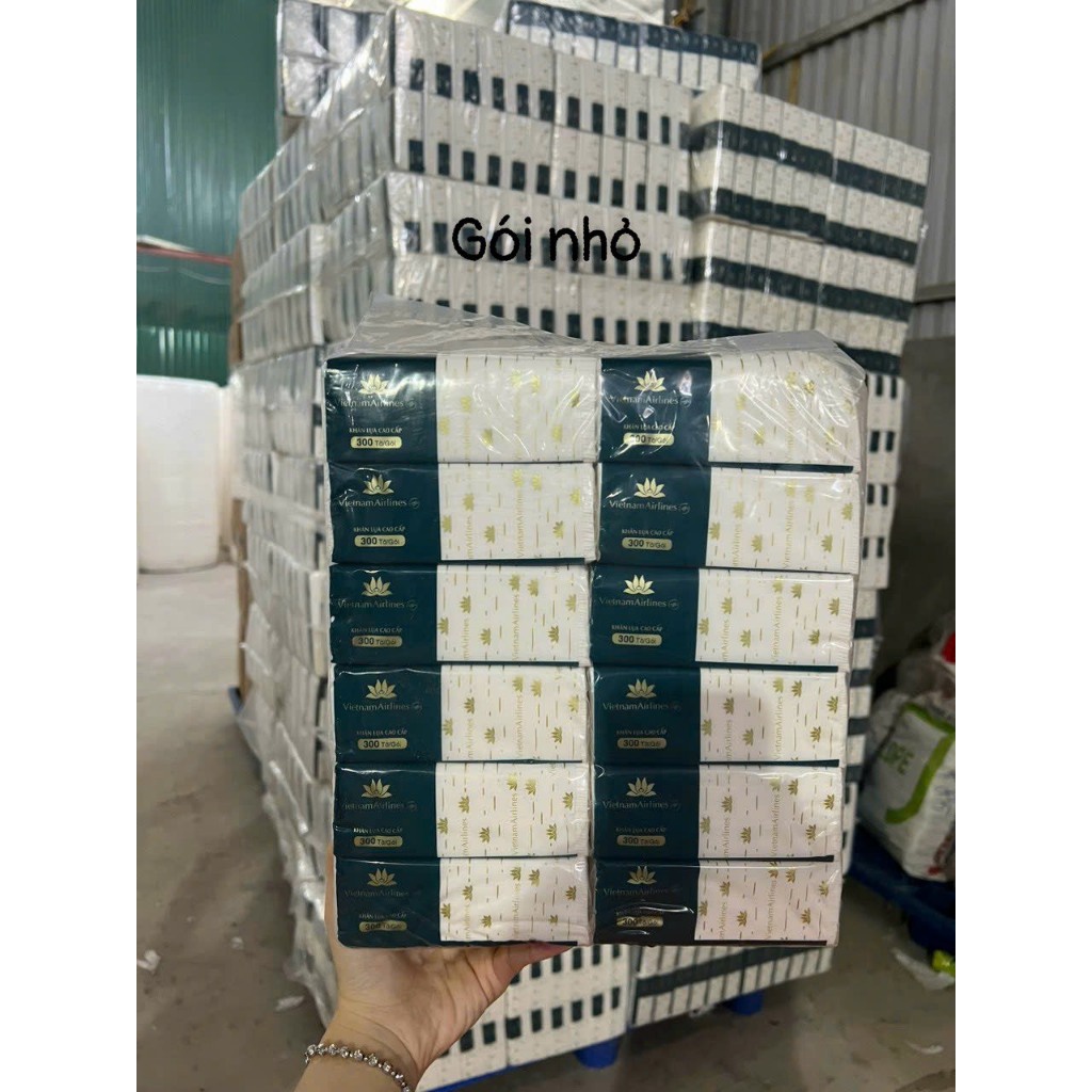 (Combo of 12 packs of tissue paper) Vietnam white 3-layer tissue paper ...