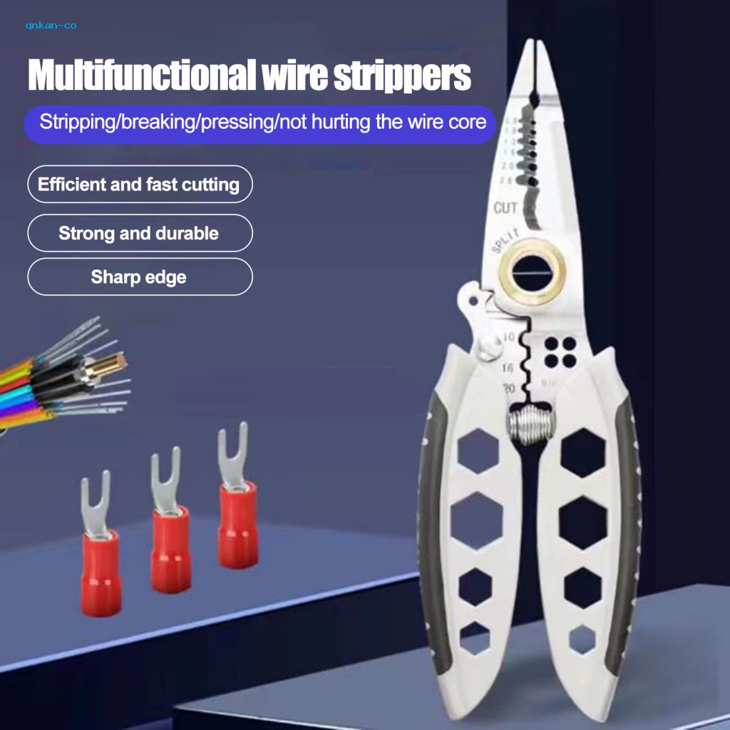 qnkan Rust-resistant Wire Cutter Professional Multipurpose Wire ...