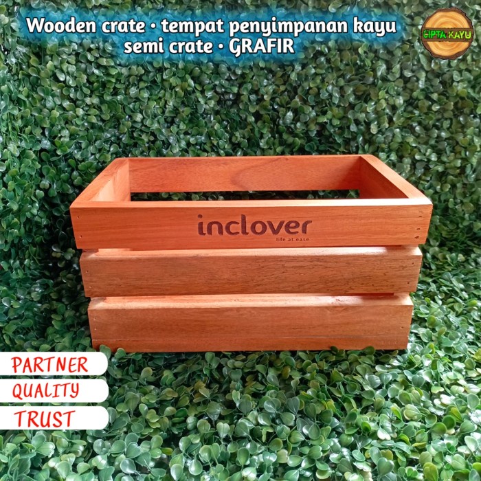 KAYU Stronge box wooden multi-purpose storage box 30x20x15 Cm wooden ...