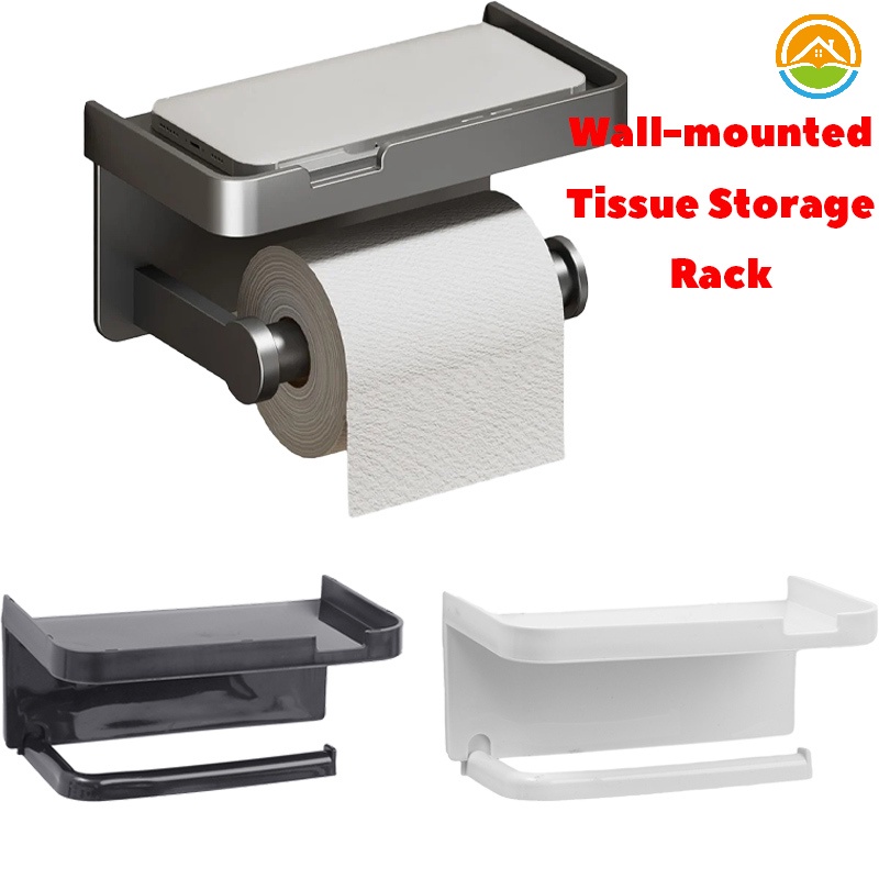 Tissue Hanger Toilet Paper Holder Bathroom Accessories/Wall Mounted No ...