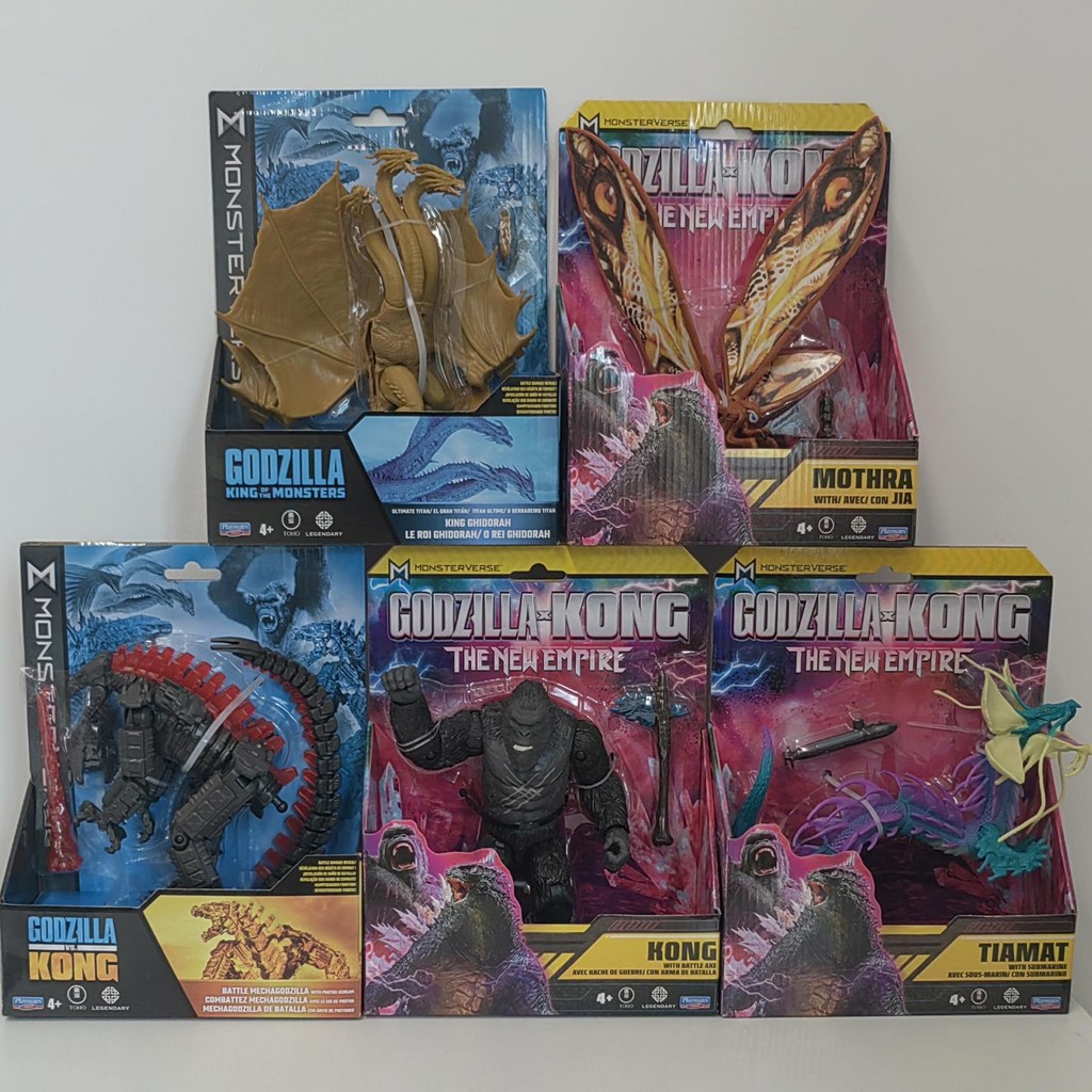 Color Star Genuine Godzilla vs King Kong Mechanical Snake Model Figure ...