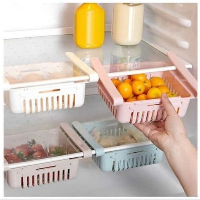 [QH] Multifunction Refrigerator Rack/Refrigerator Rack Container ...