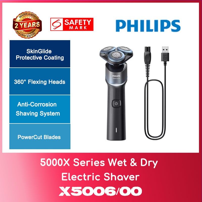 Philips X5006/00 5000X Series Wet & Dry Electric Shaver WITH 2 YEAR ...