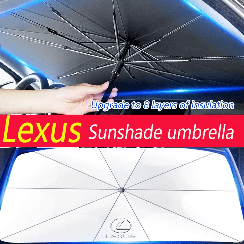 Lexus Sun Umbrella Front Sunscreen Sun Blind NX ES RX UX IS CT LS GS LX ...