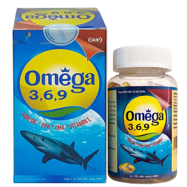Omega 369 Isopharco, helps to supplement omega 3,6,9 and vitamin E (100 ...
