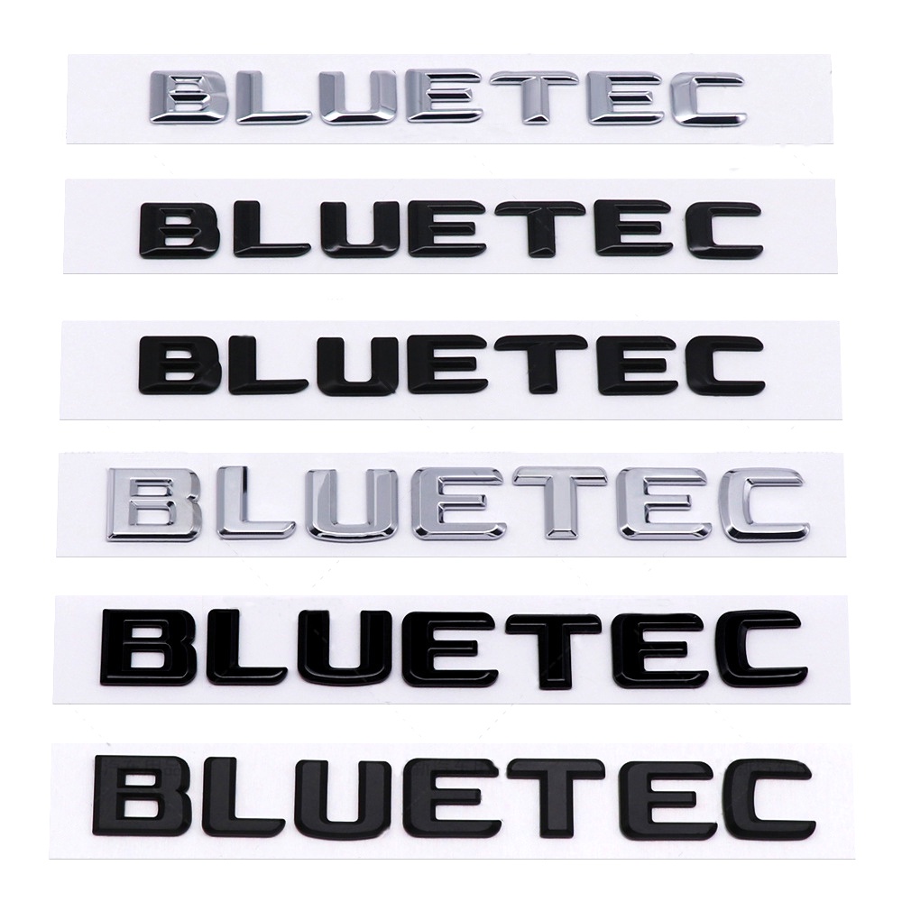 BLUETEC Logo Car Body Trunk Emblem Sticker Auto Rear Badge Decal for ...