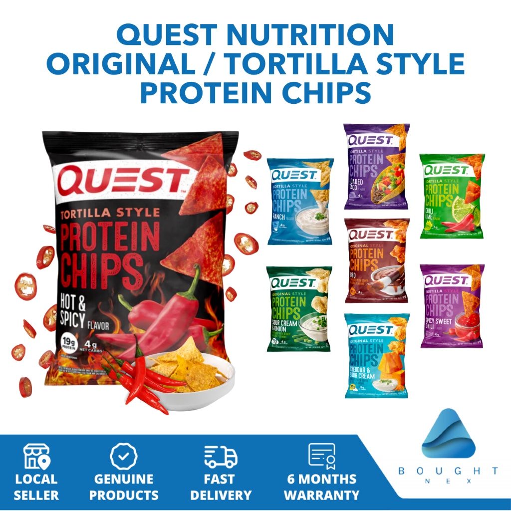 [MIX and MATCH] Quest Nutrition Original / Tortilla Style Protein Chips ...