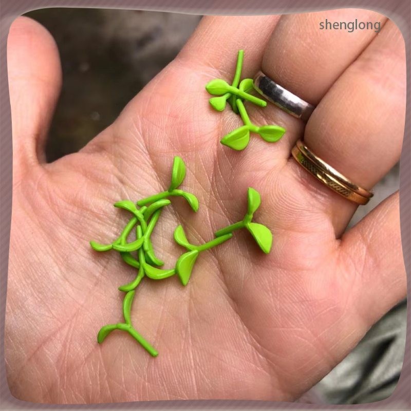 Mini Bud Home Decor Decoration Fake Plant Model Sprout Figurine ...