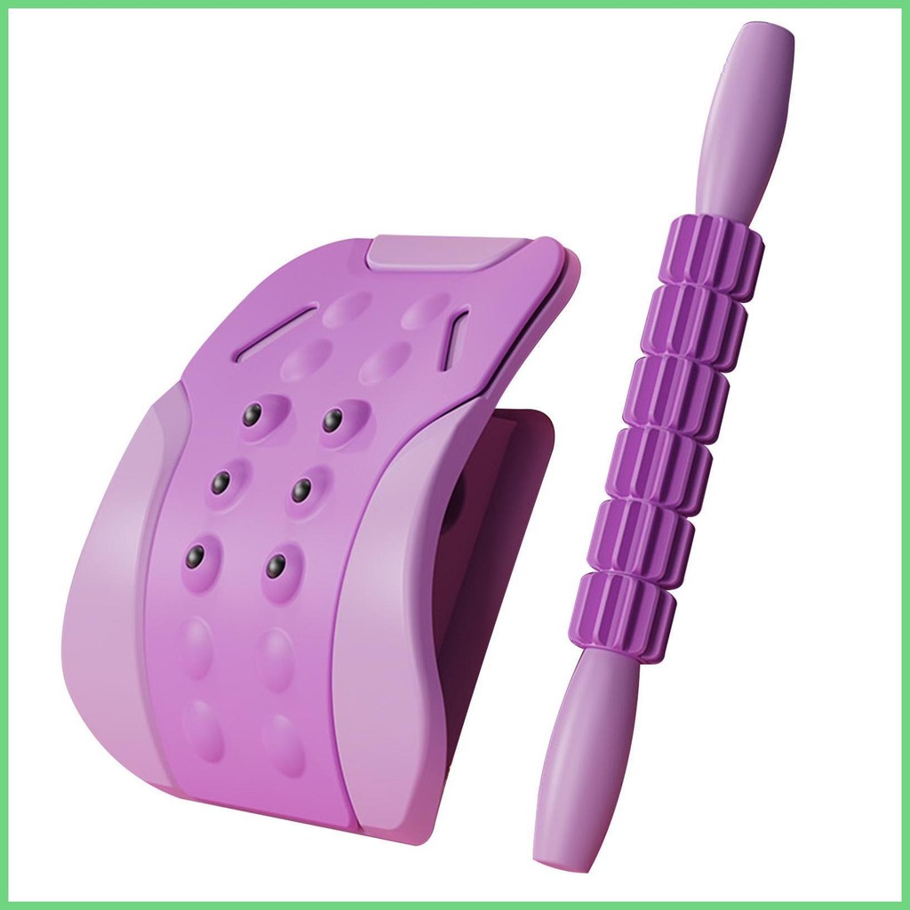 Lower Back Stretcher Lumbar Stretcher for Neck Spine Board with Massage ...