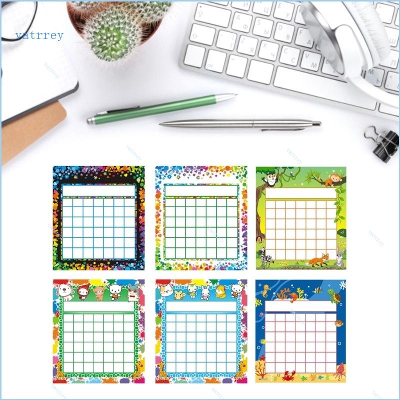 VA 50 Pieces Classroom Incentive Chart Cartoon Kid Positive Behavior ...