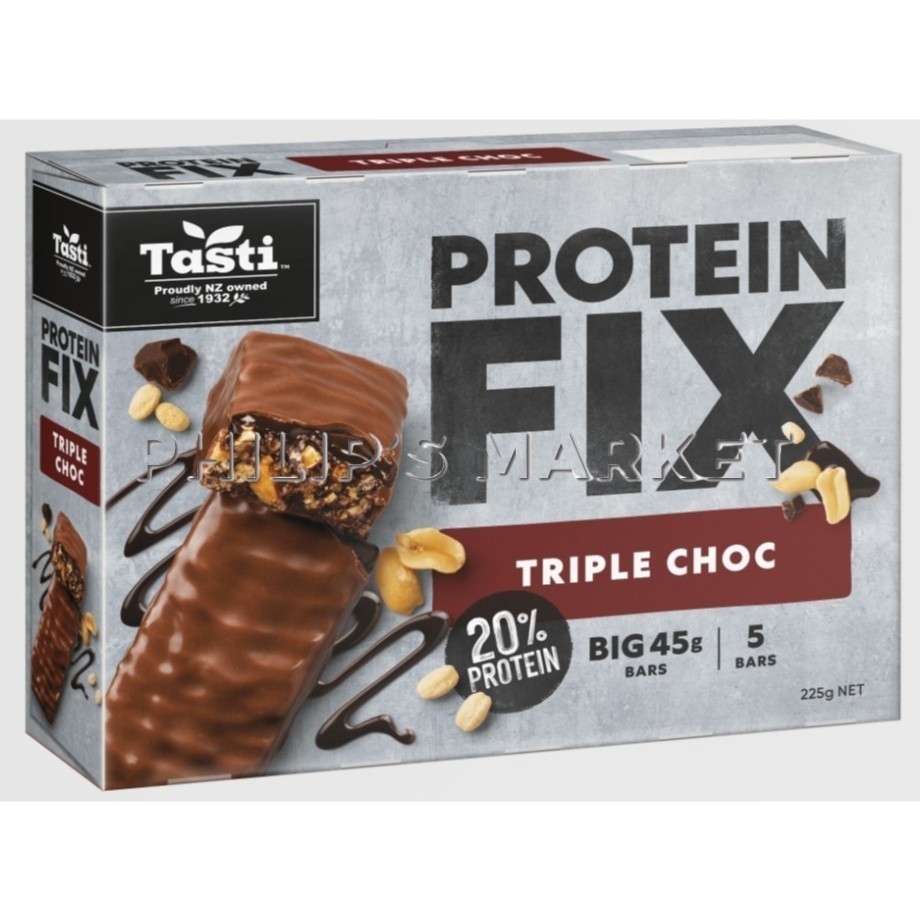 (Expiry 28 May 2025) Tasti Protein Fix Bars Triple Choc Pack of 5 ...